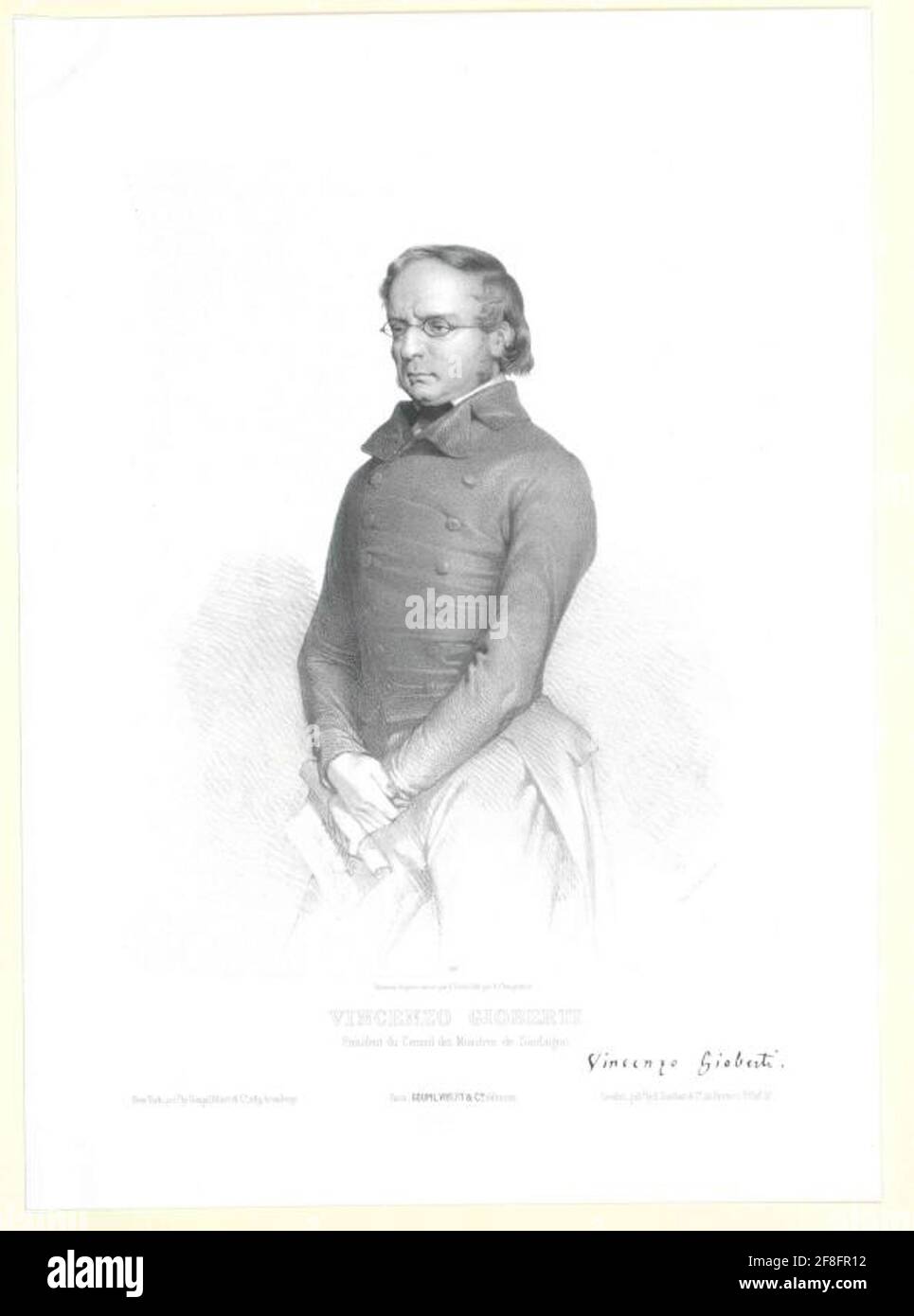 Vincenzo gioberti Banque de photographies et d’images à haute ...