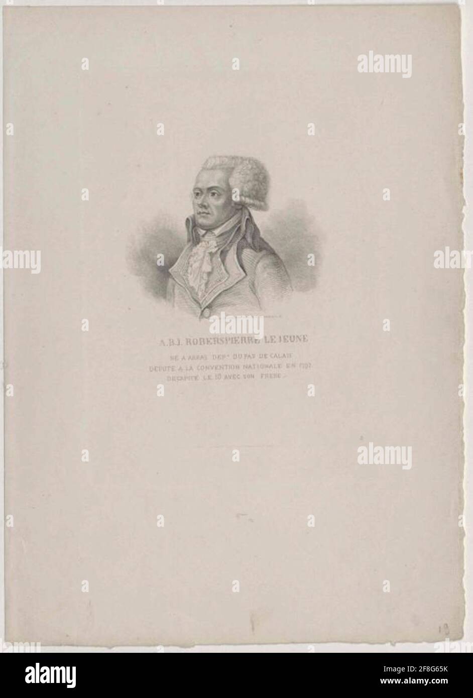 Augustin robespierre Banque de photographies et d’images à haute ...