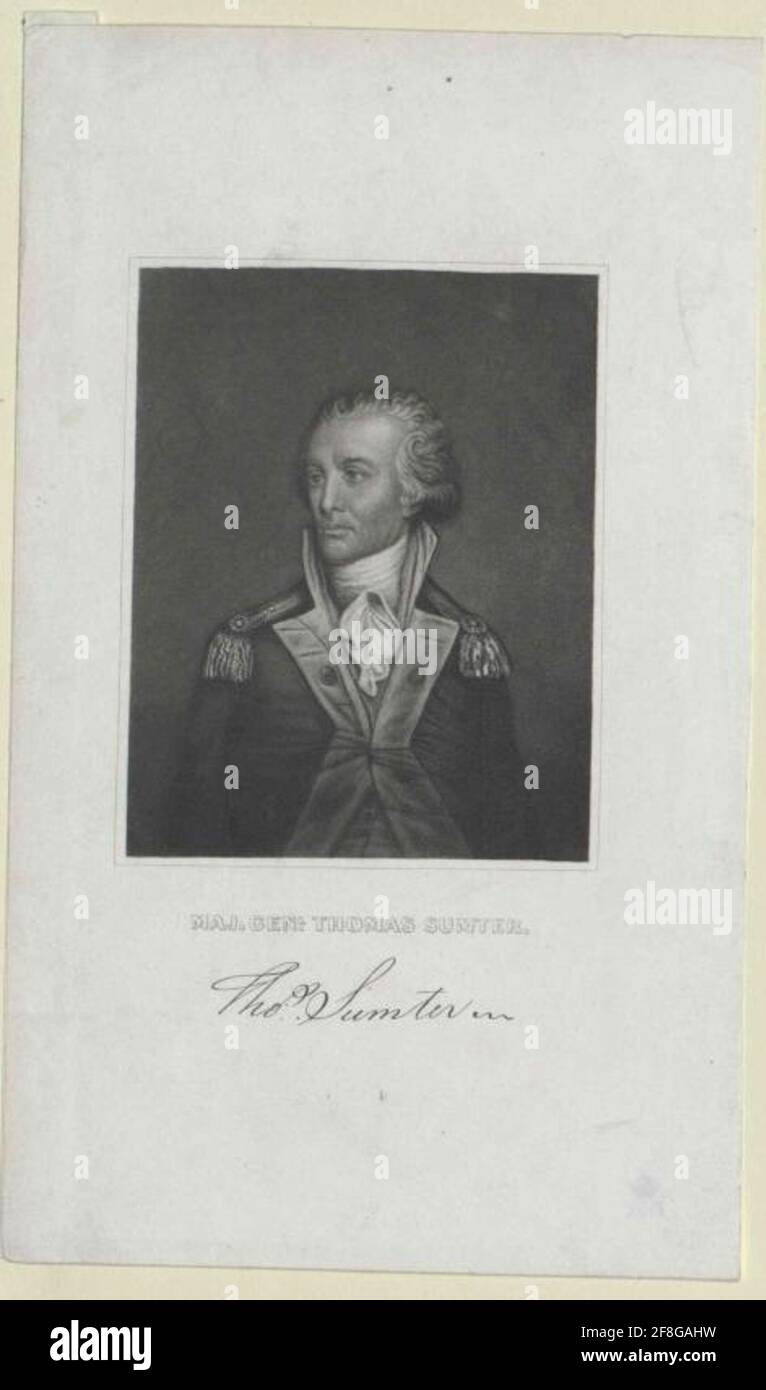 Thomas sumter Banque de photographies et d’images à haute résolution ...