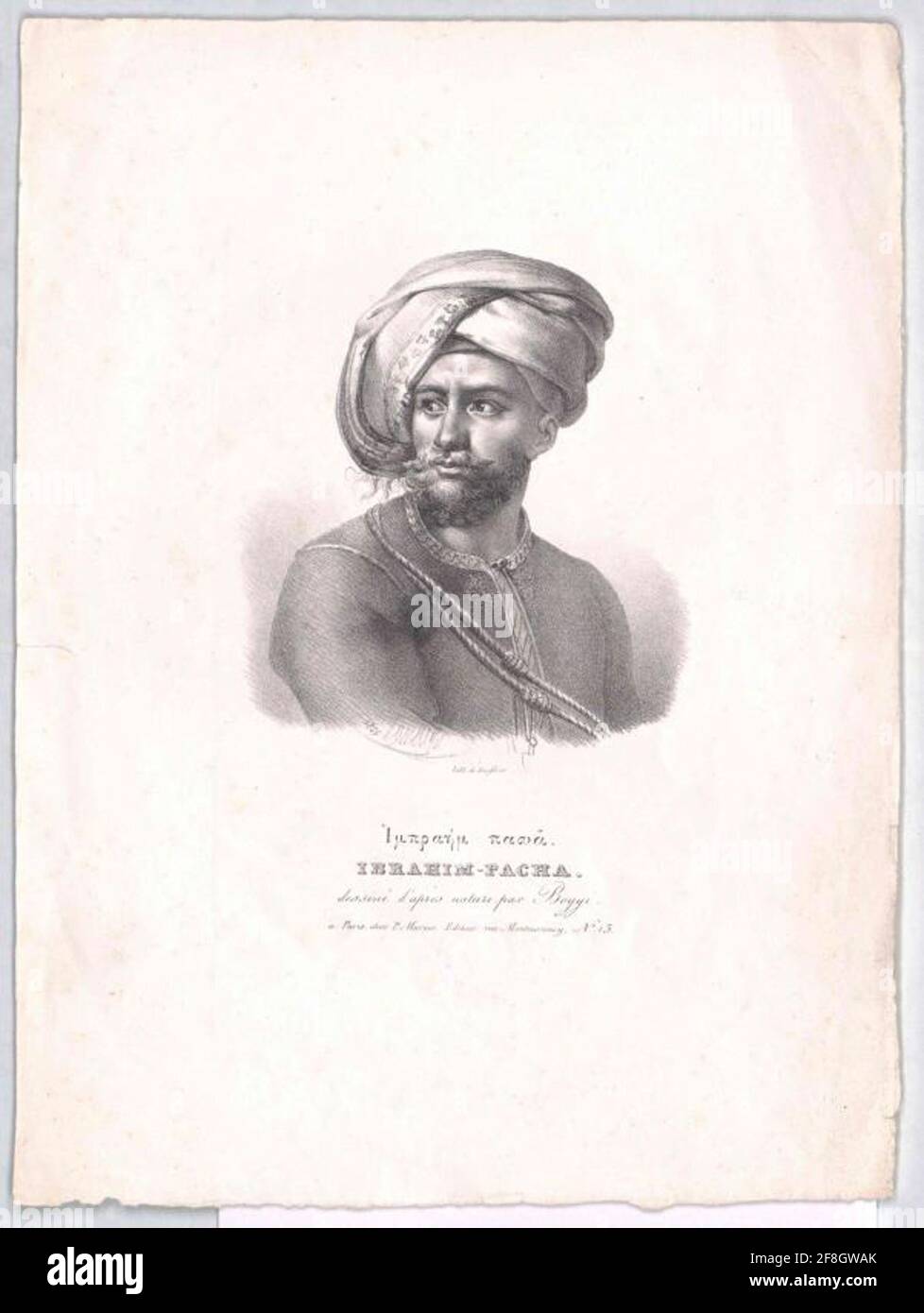 Ibrahim pasha Banque de photographies et d’images à haute résolution ...