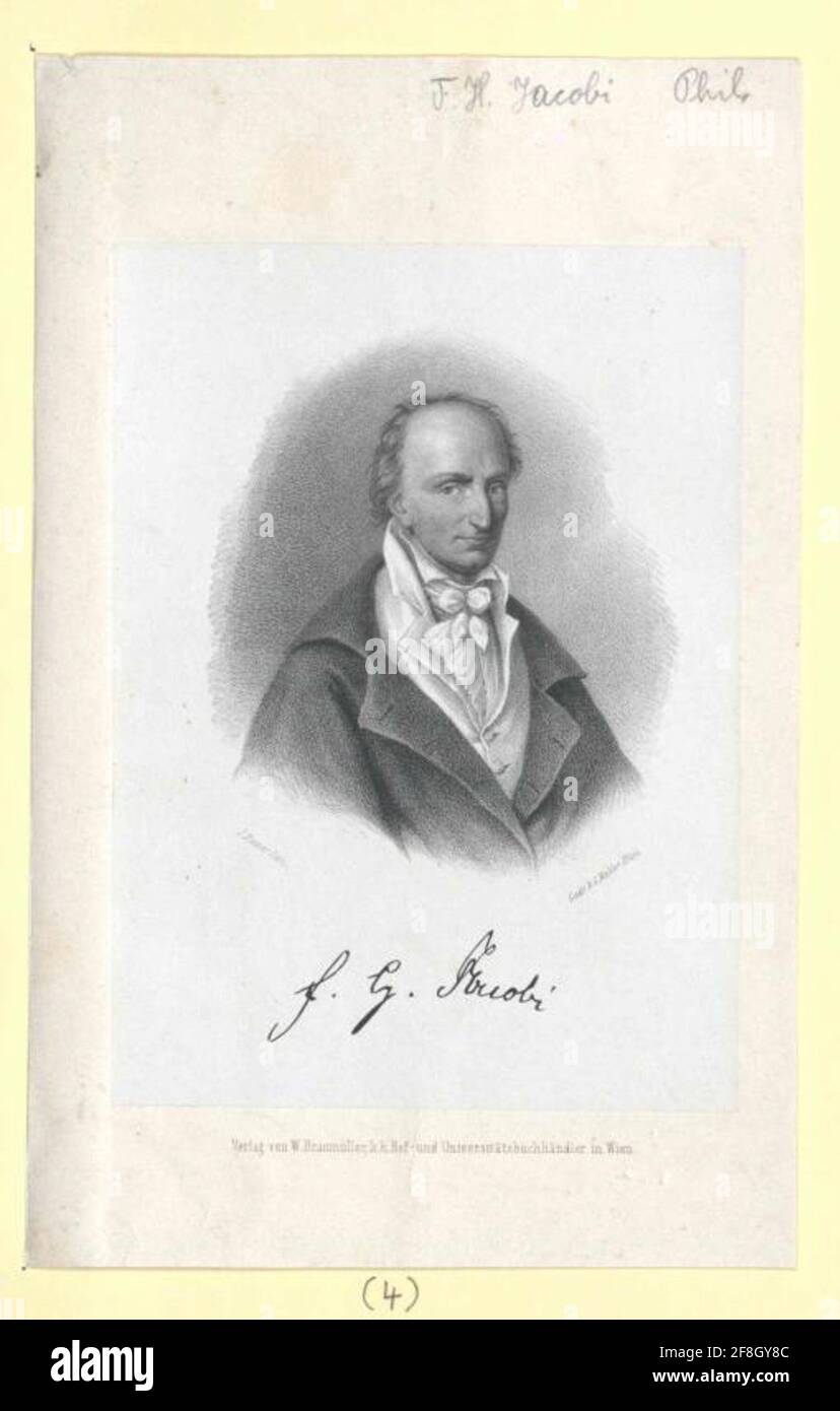 Friedrich heinrich jacobi Banque de photographies et d’images à haute ...