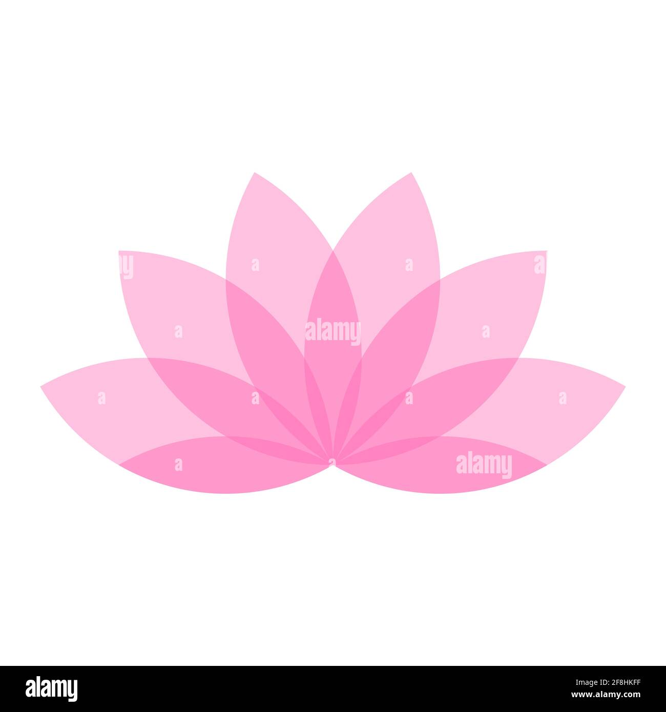 Feuille de lotus dessin Banque d'images vectorielles - Alamy
