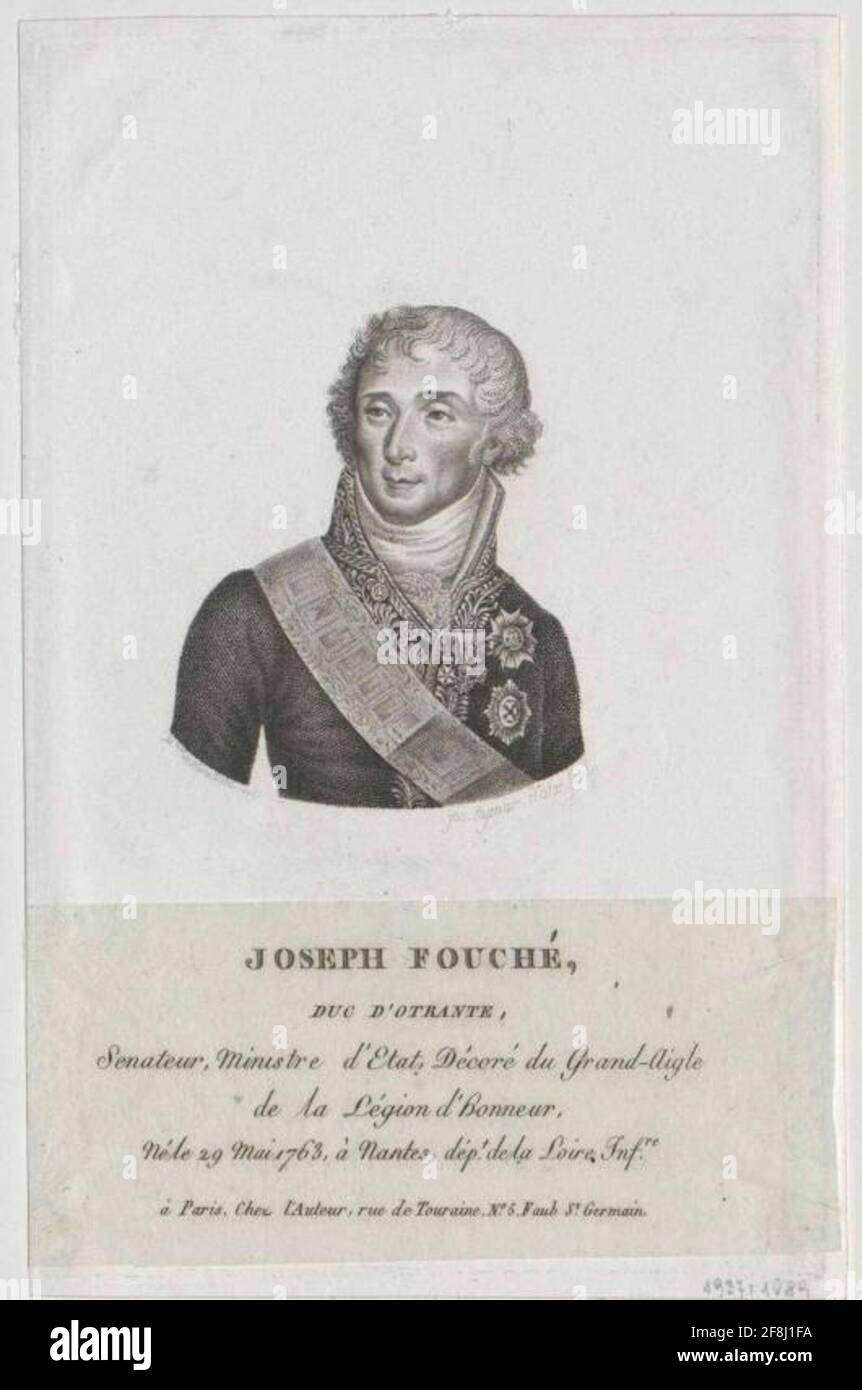 Joseph fouche Banque de photographies et d’images à haute résolution ...
