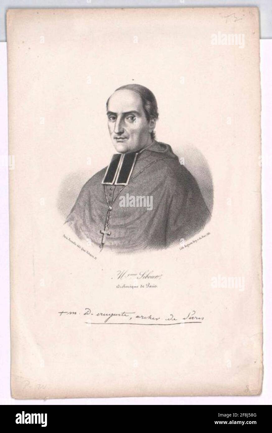 Marie dominique auguste sibour Banque de photographies et d’images à ...