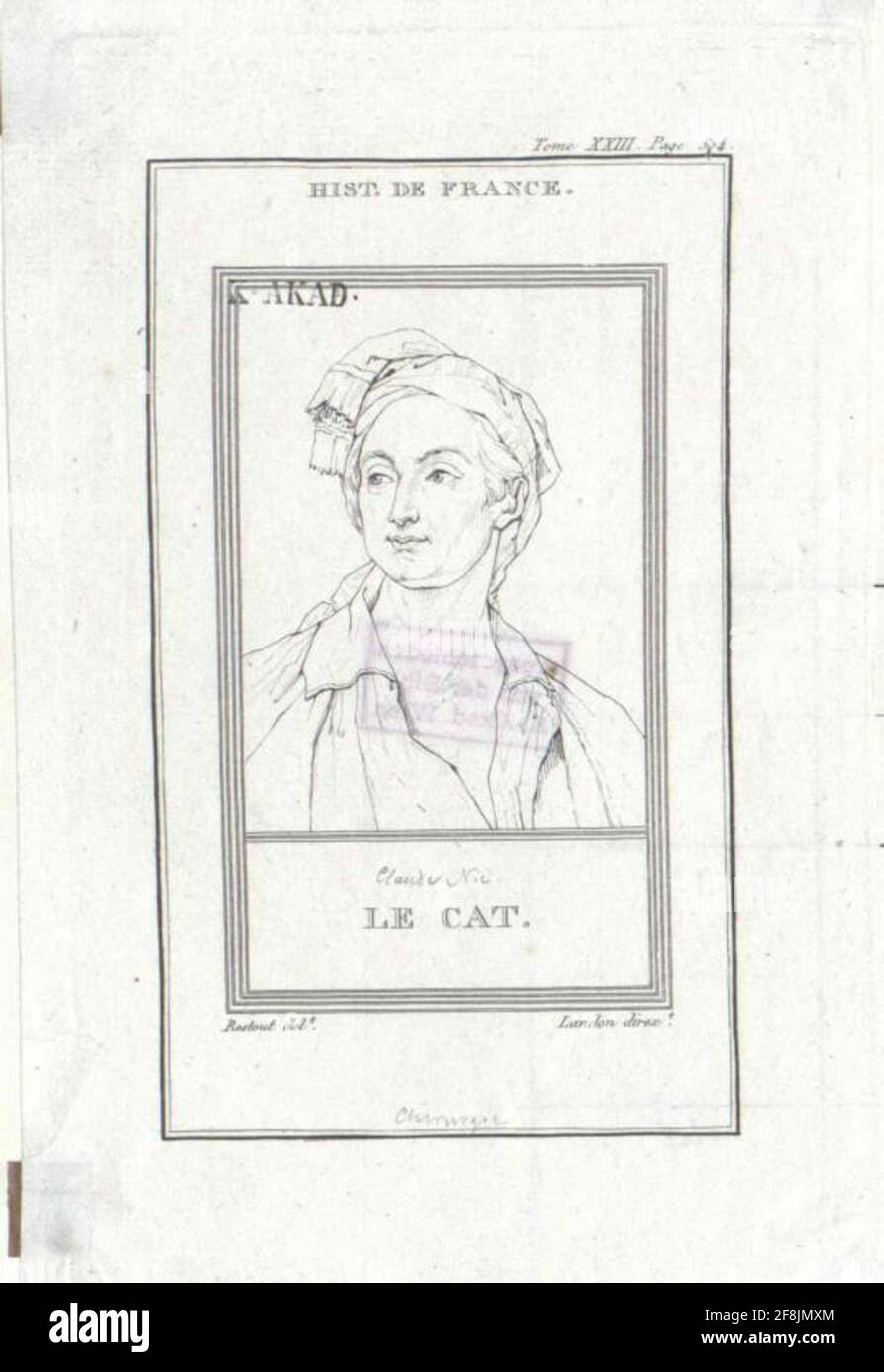Claude nicolas le cat Banque de photographies et d’images à haute ...