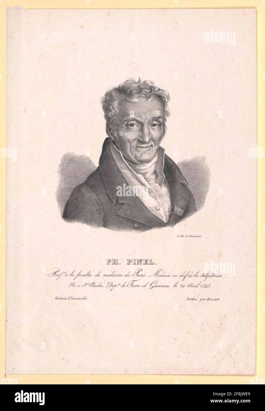 Philippe pinel Banque de photographies et d’images à haute résolution ...