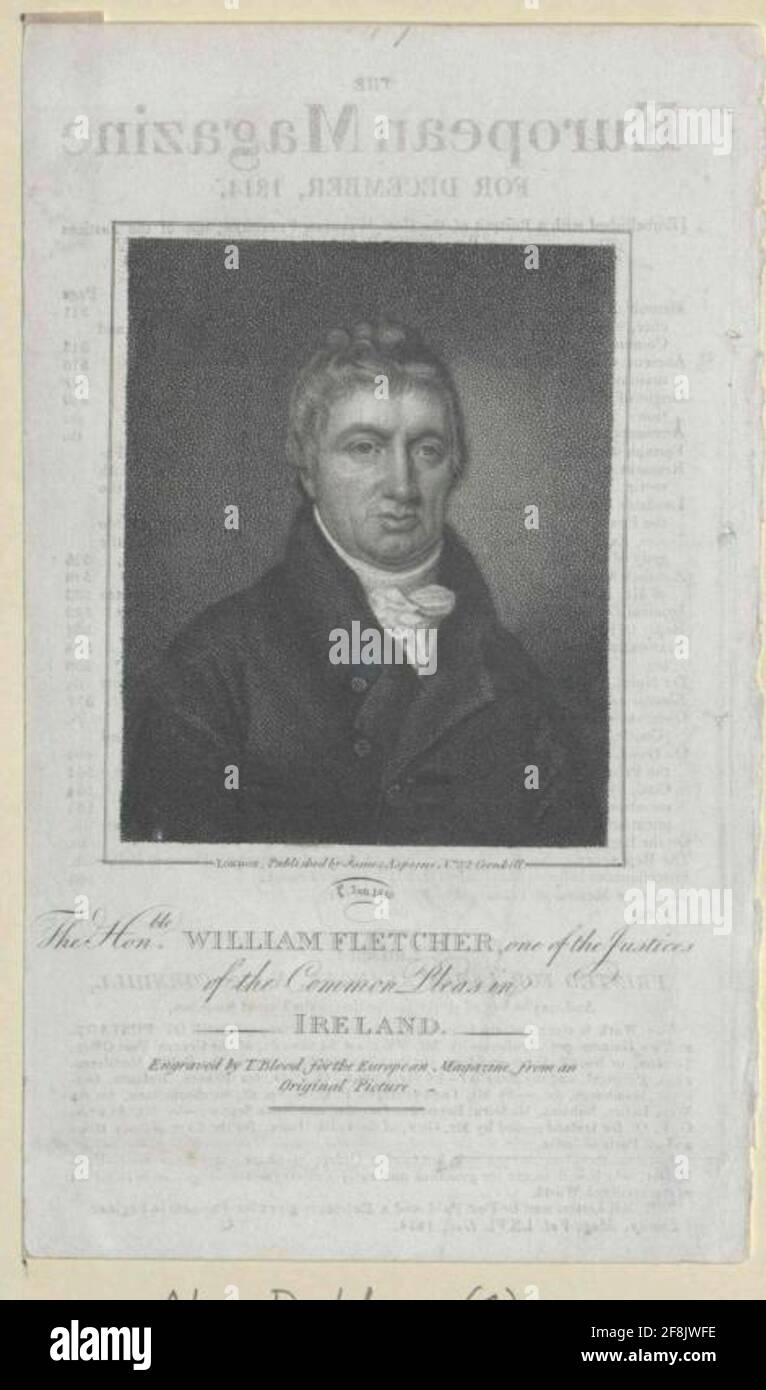 William fletcher Banque de photographies et d’images à haute résolution ...