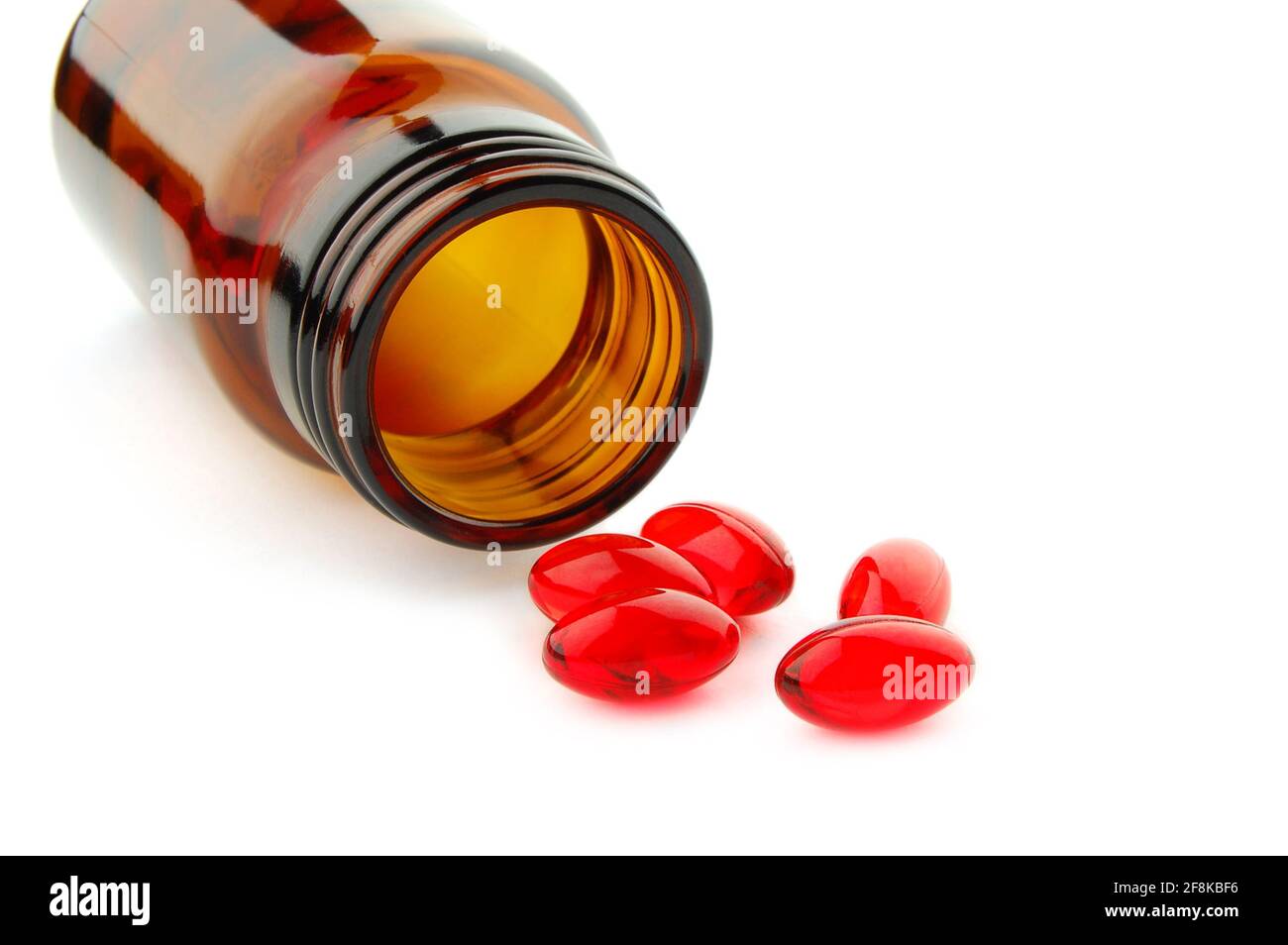Vitamin vial Banque d'images détourées - Alamy