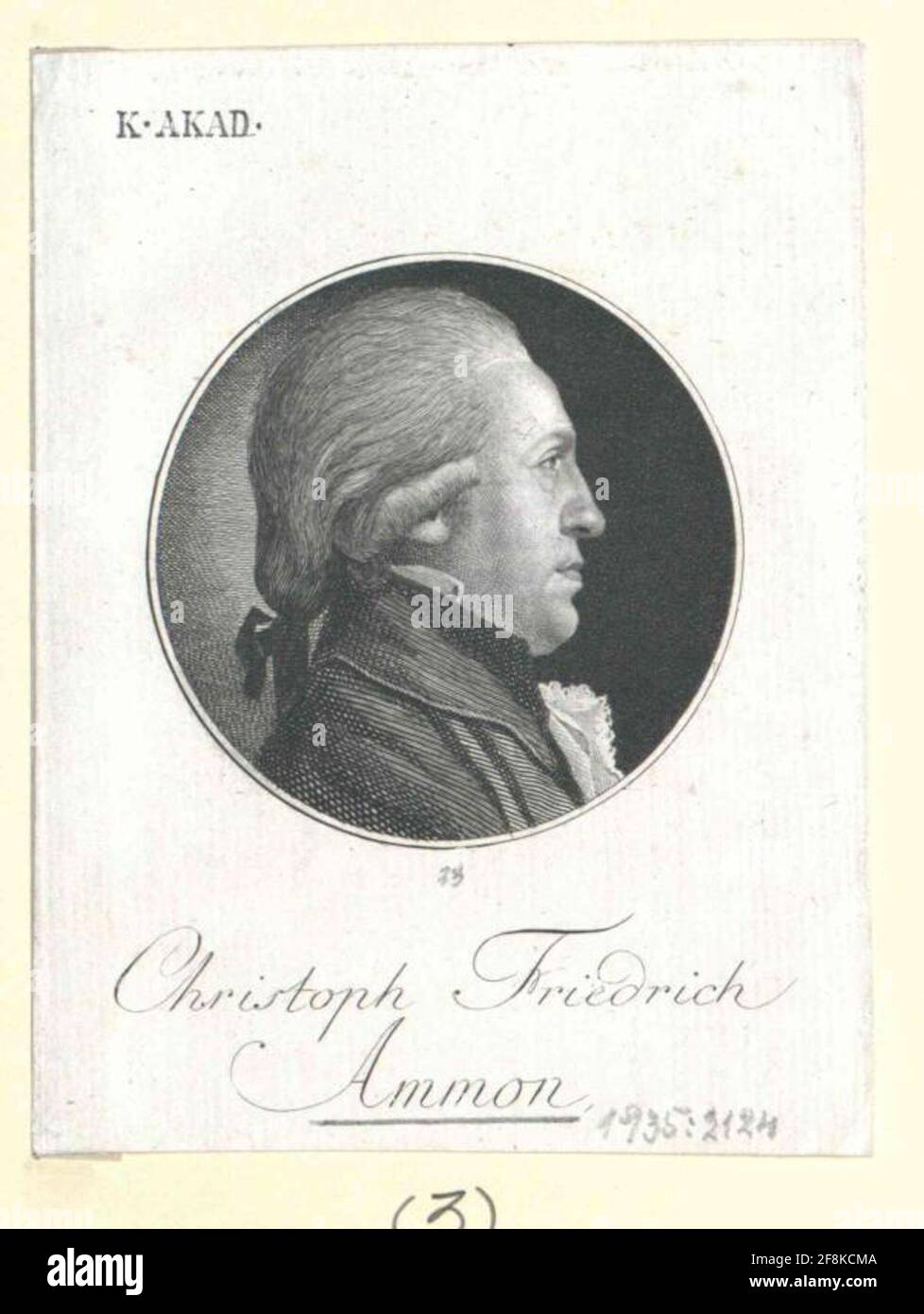 Christoph friedrich von ammon Banque de photographies et d’images à ...