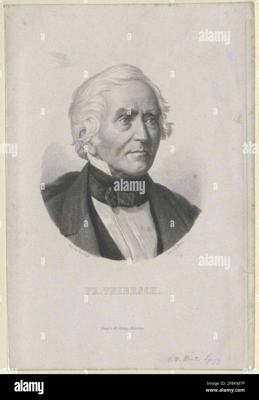 Friedrich thiersch Banque de photographies et d’images à haute ...