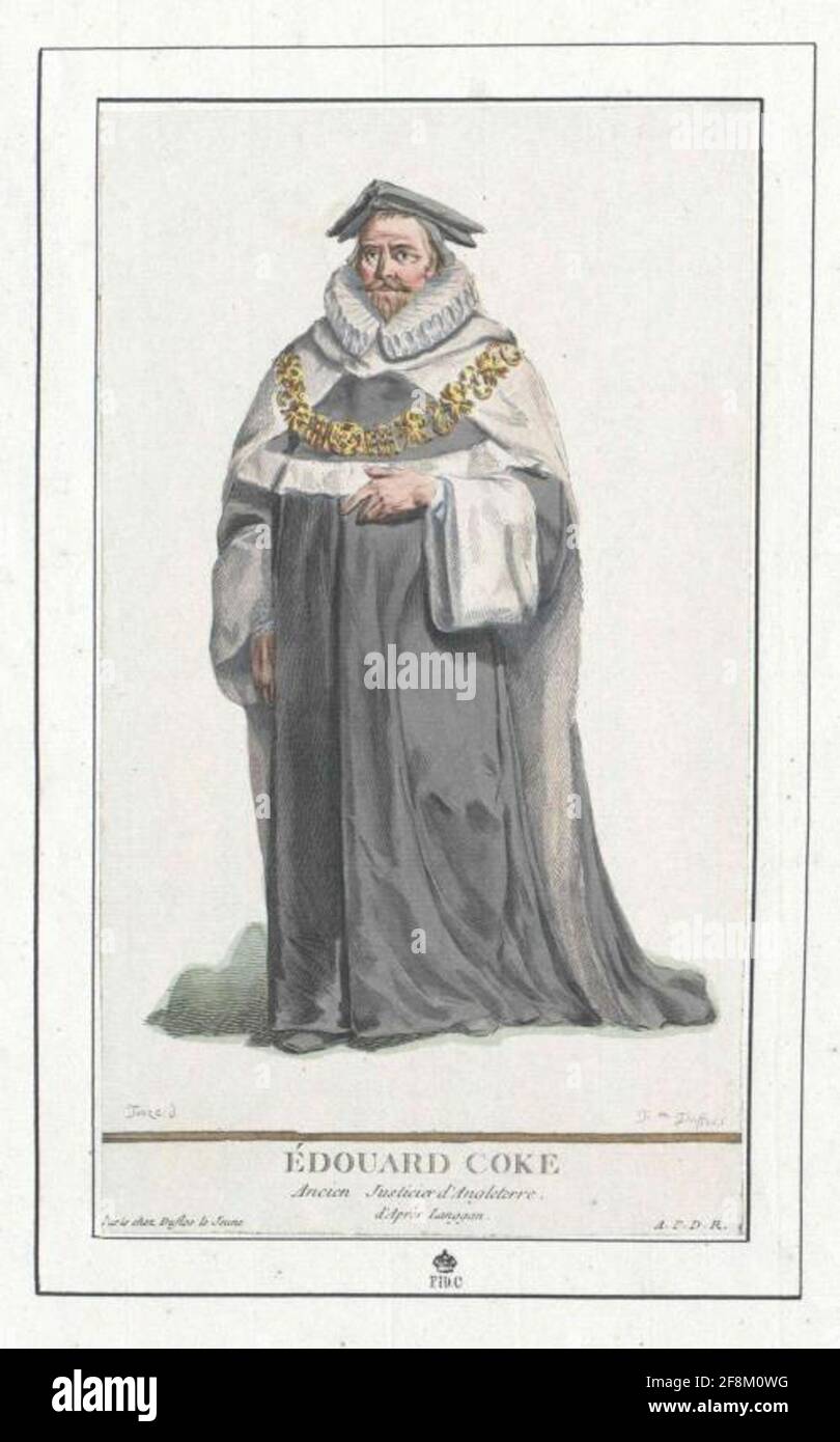 Edward coke Banque de photographies et d’images à haute résolution - Alamy