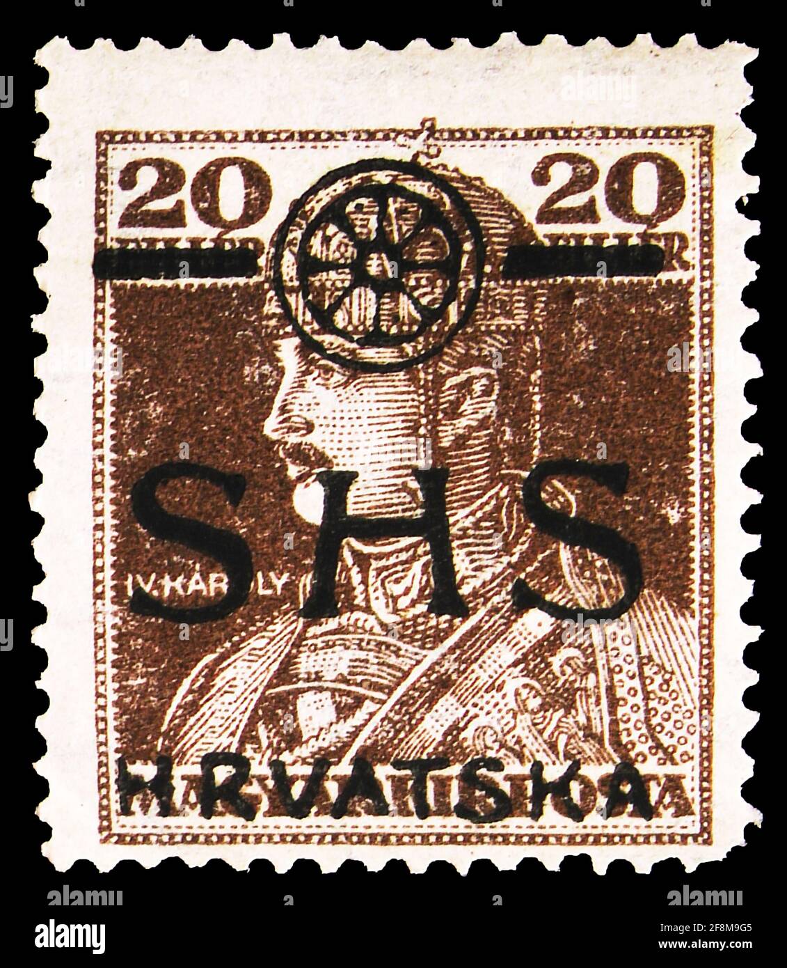 Lettre de croa Banque de photographies et d’images à haute résolution ...