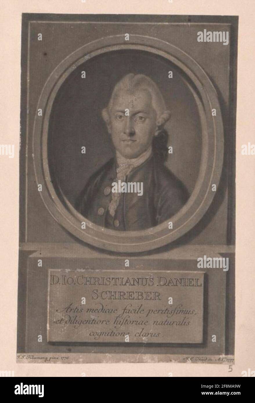 Johann christian daniel schreber Banque de photographies et d’images à ...