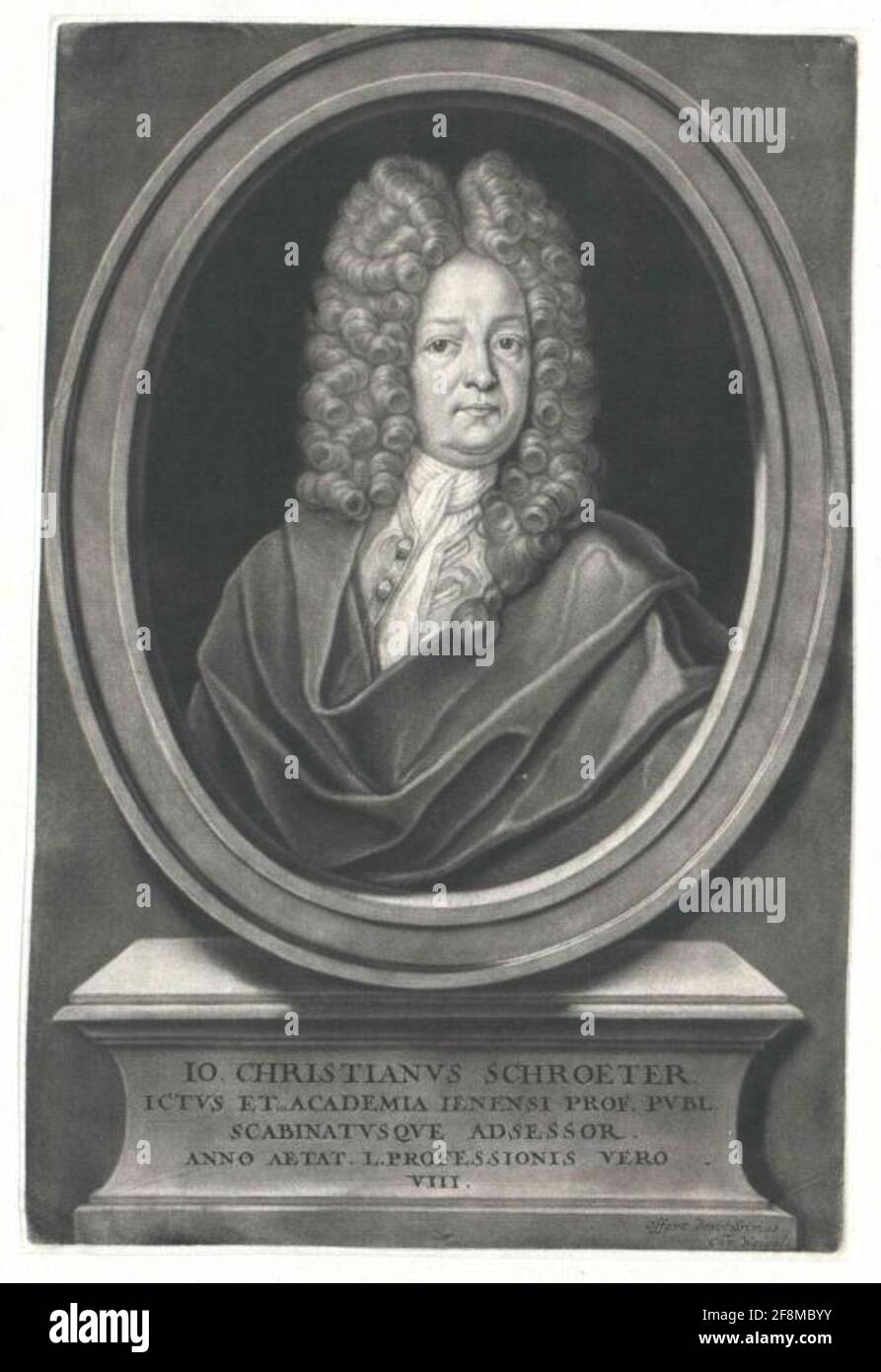 Johann schroter Banque d'images détourées - Alamy