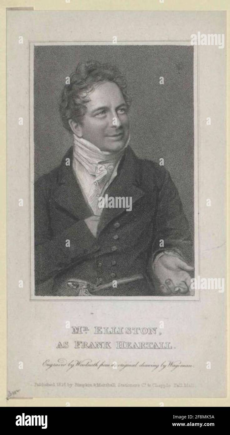 William elliston Banque de photographies et d’images à haute résolution ...