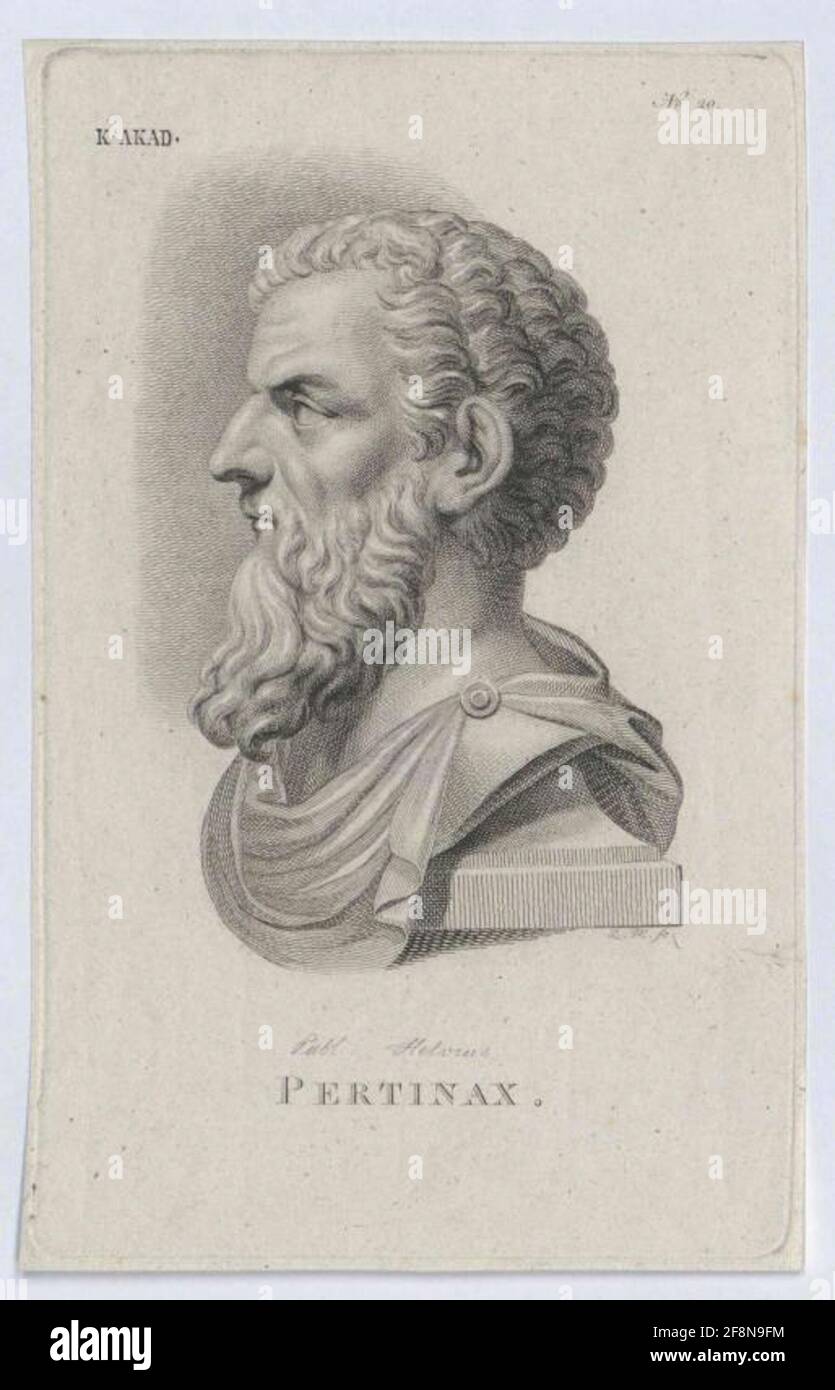 Pertinax empereur romain Banque de photographies et d’images à haute ...