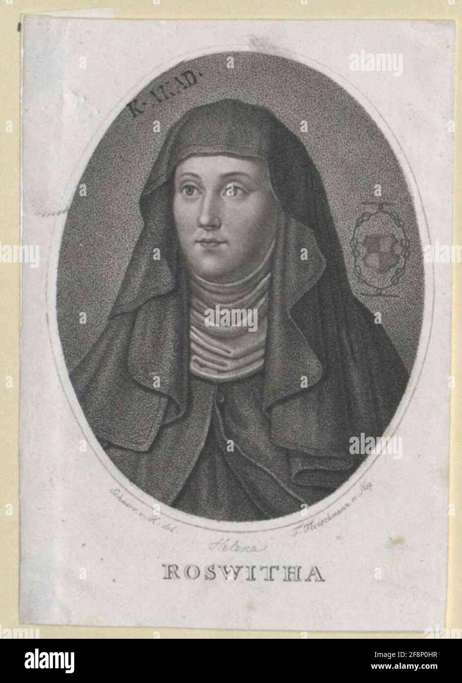 Roswitha of gandersheim Banque de photographies et d’images à haute ...