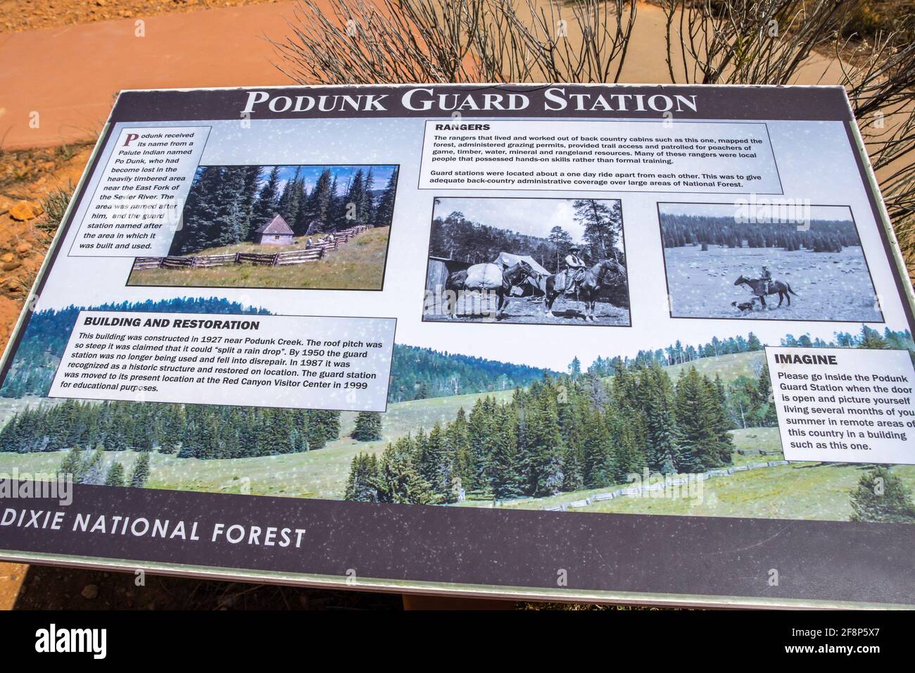 Poste de garde podunk Banque de photographies et d’images à haute ...