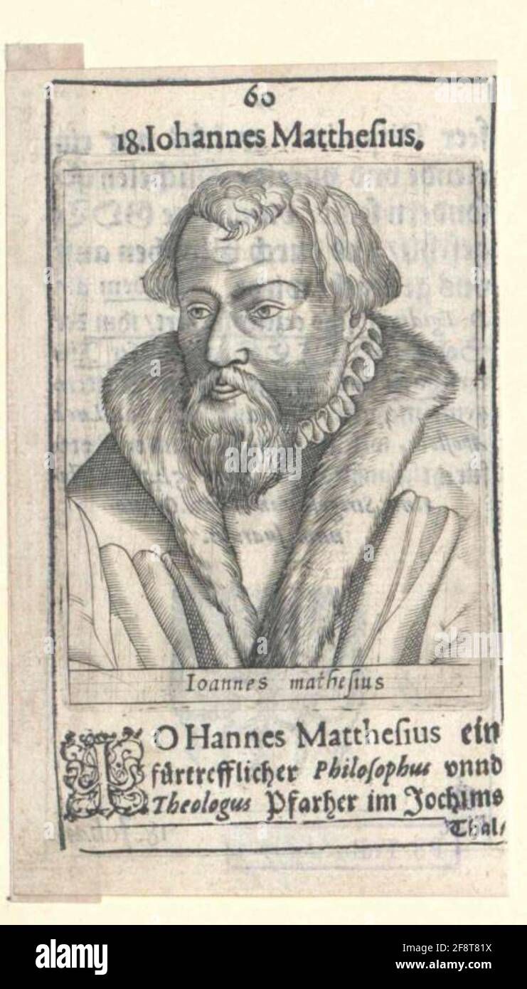 Johann mathesius Banque de photographies et d’images à haute résolution ...