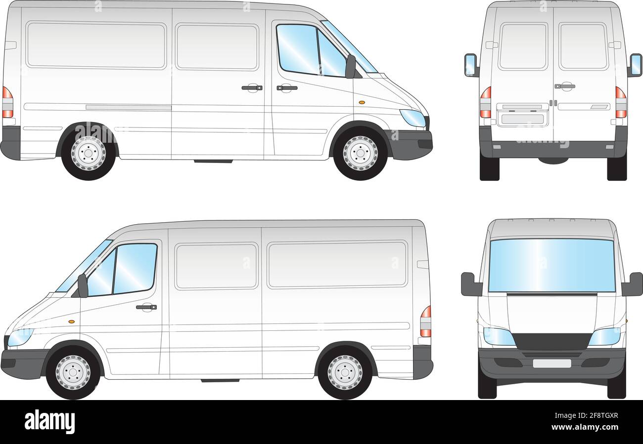 Sprinter de fret Banque d'images vectorielles - Alamy