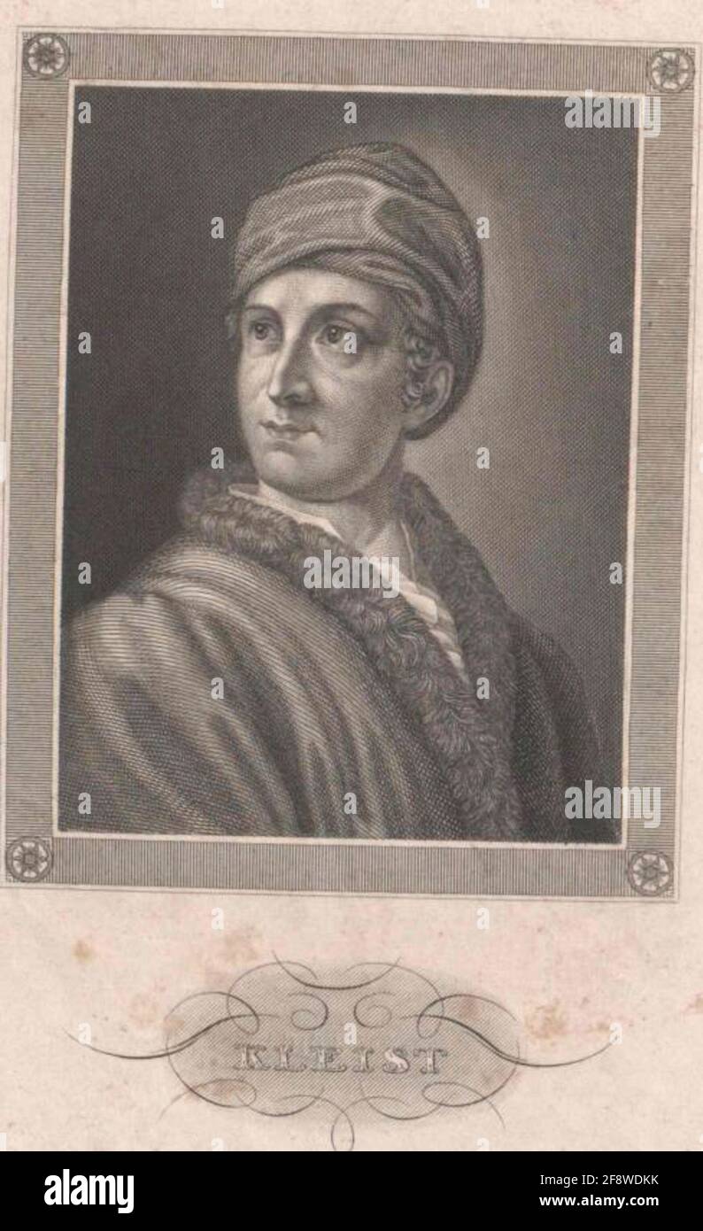 Christian ewald von kleist Banque de photographies et d’images à haute ...