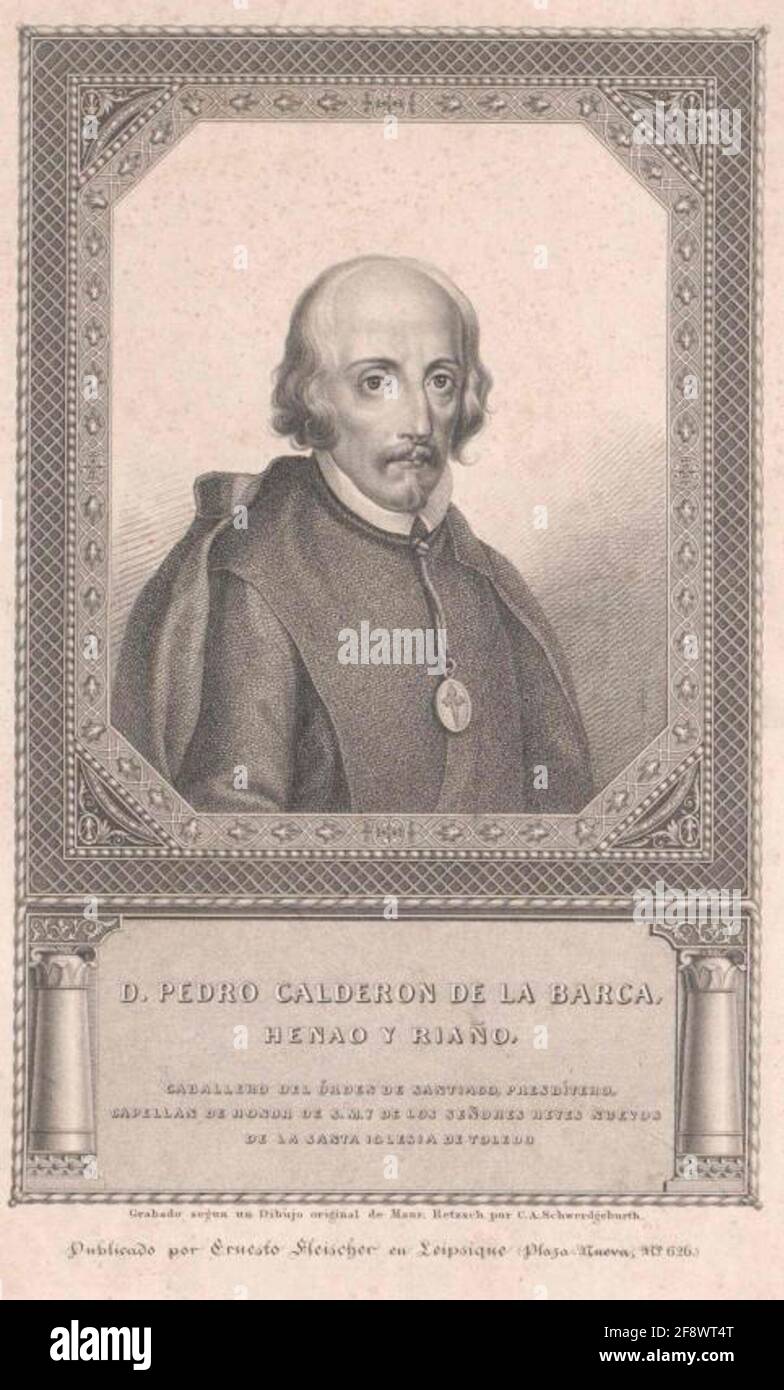 Calderon pedro calderon de la barca Banque de photographies et d’images ...