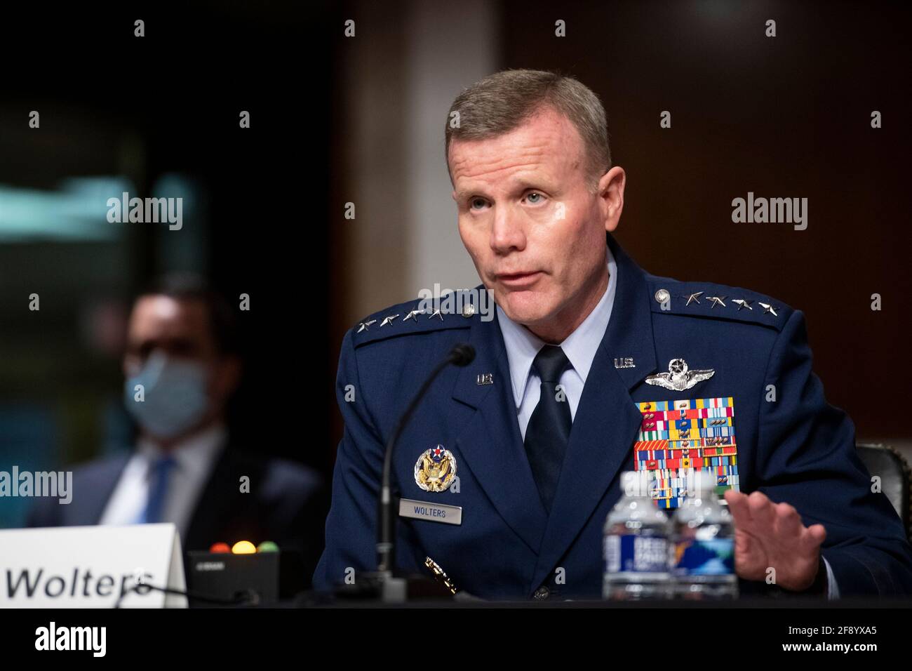 Washington, États-Unis d'Amérique. 13 avril 2021. Général Tod Wolters ...