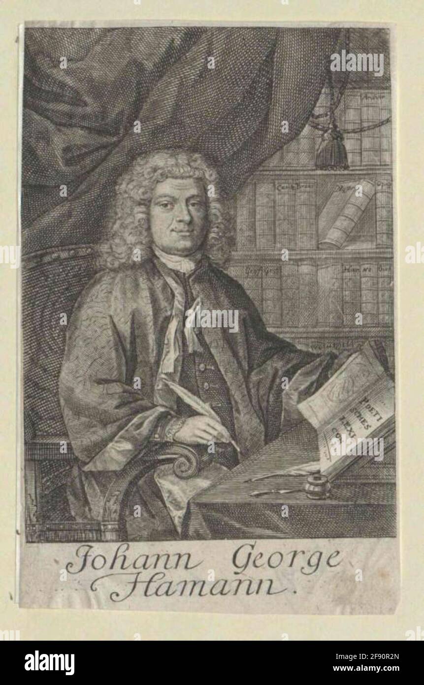 Johann georg hamann Banque de photographies et d’images à haute ...