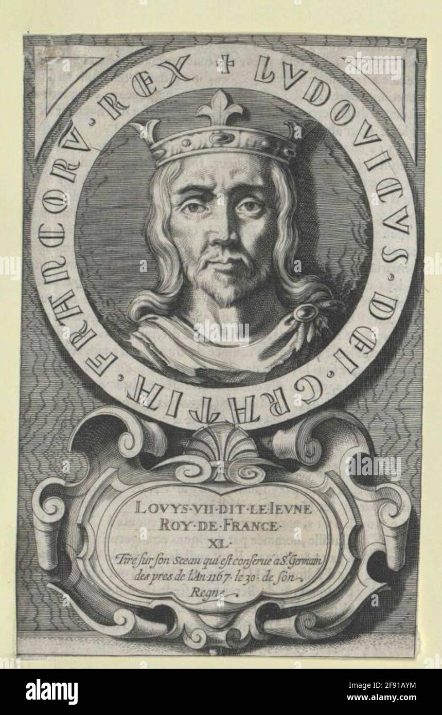 Roi de france louis vii Banque de photographies et d’images à haute ...