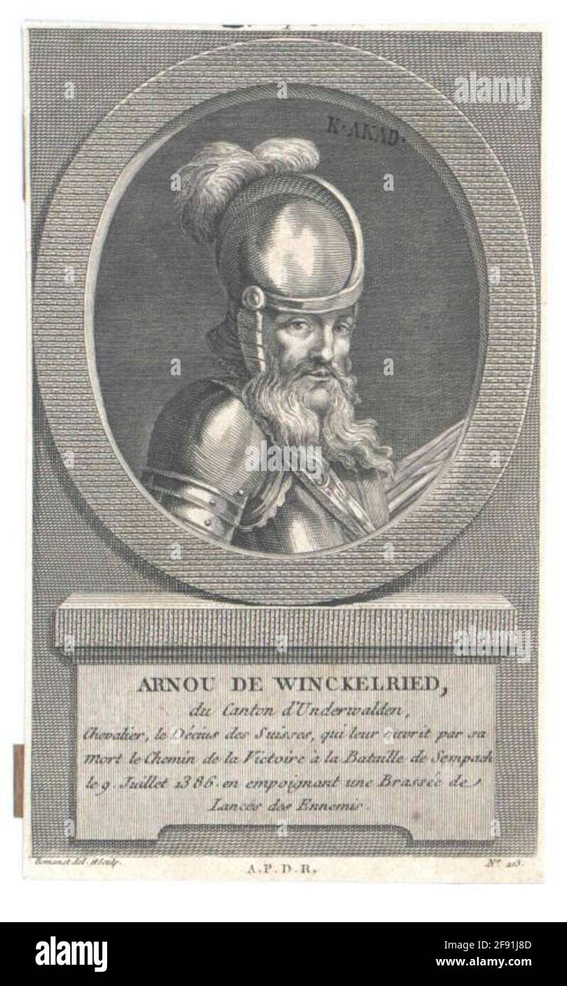 Arnold winkelried Banque de photographies et d’images à haute ...