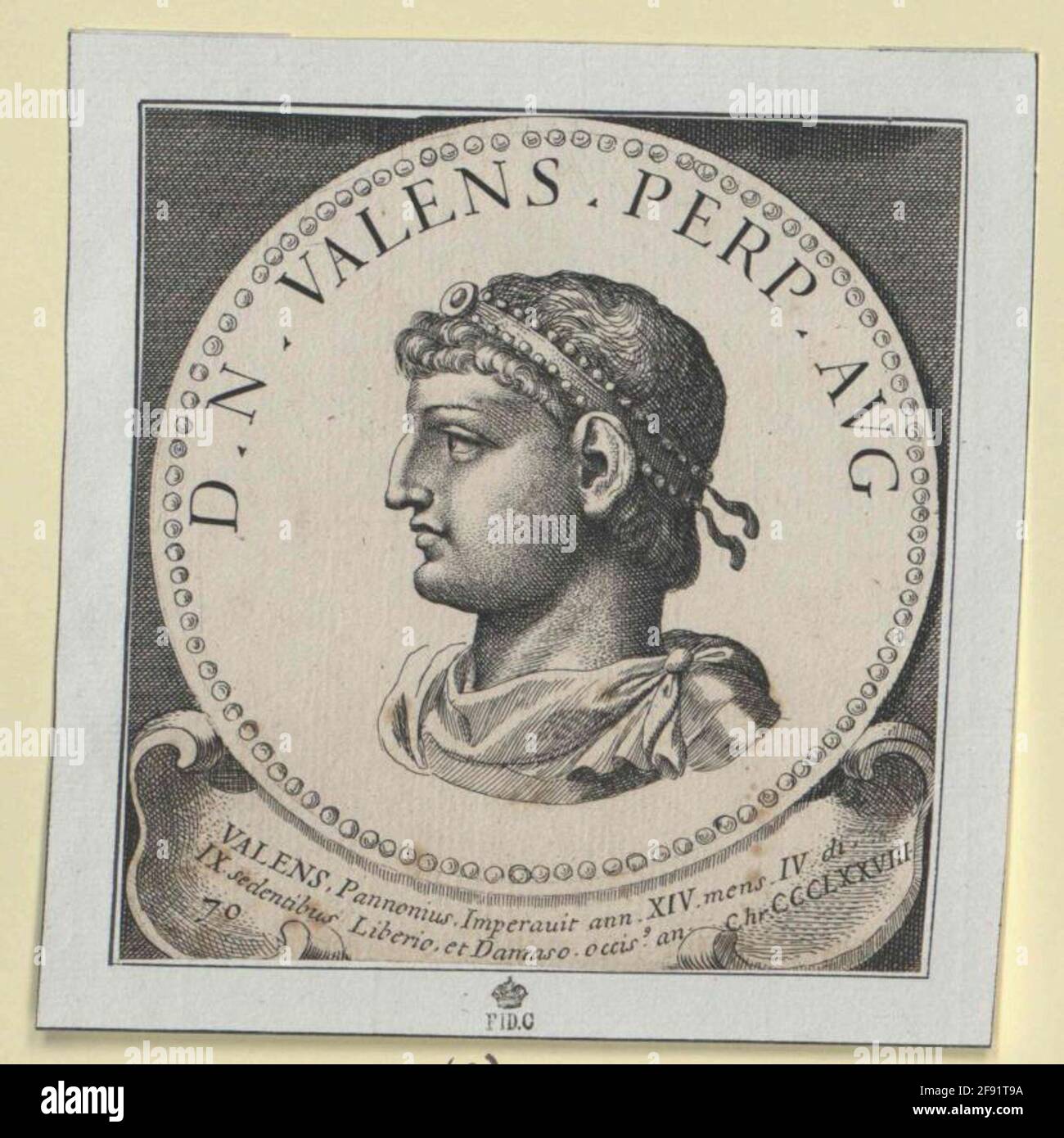 Empereur romain valens Banque de photographies et d’images à haute ...