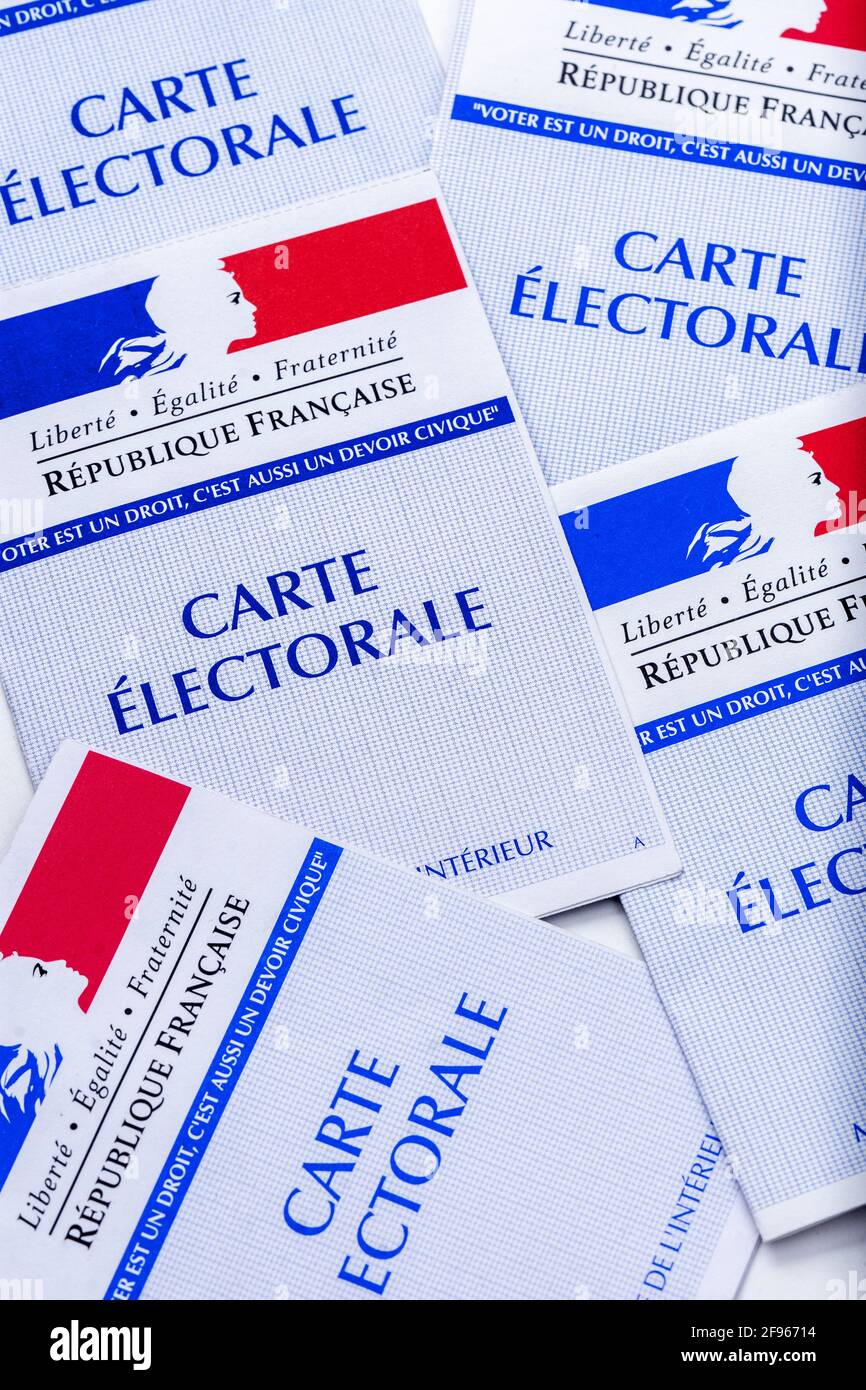 Electoral Cards Banque De Photographies Et Dimages à Haute Résolution