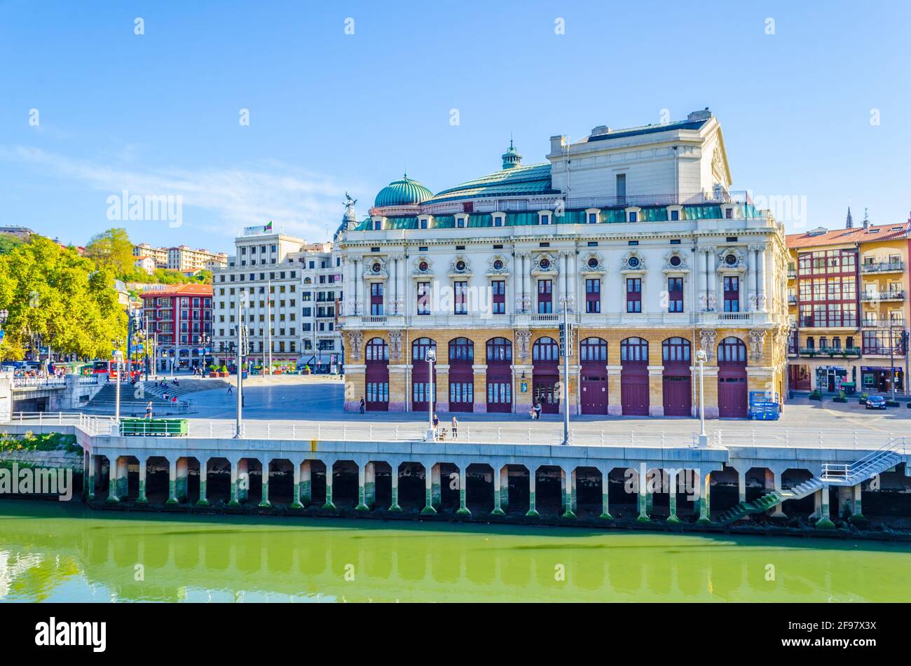 Facade of arriaga theatre bilbao Banque de photographies et d’images à ...