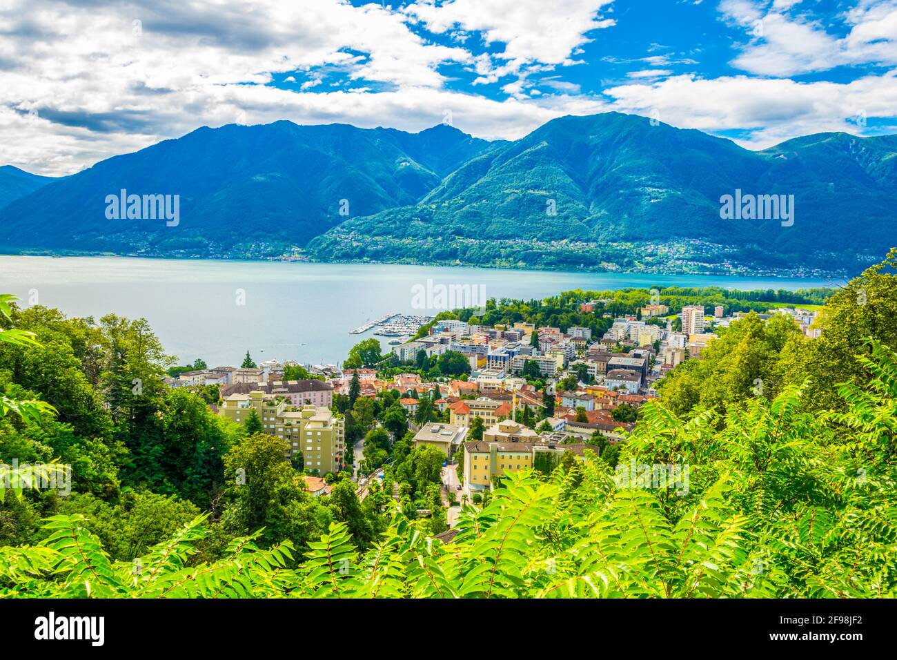 Skyline of locarno Banque de photographies et d’images à haute ...
