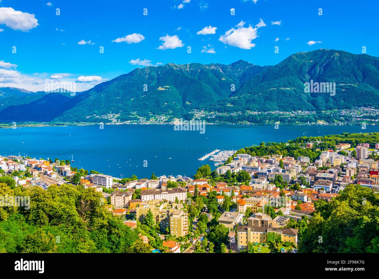 Skyline of locarno Banque de photographies et d’images à haute ...