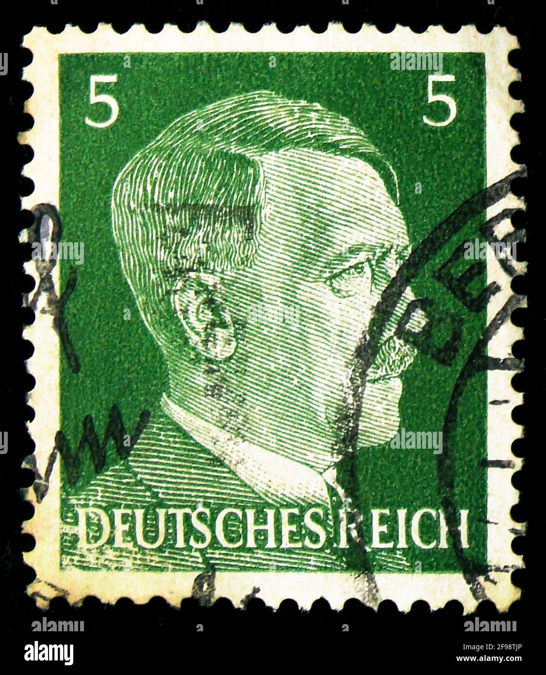 MOSCOU, RUSSIE - 4 NOVEMBRE 2019 : timbre-poste imprimé dans le Royaume ...