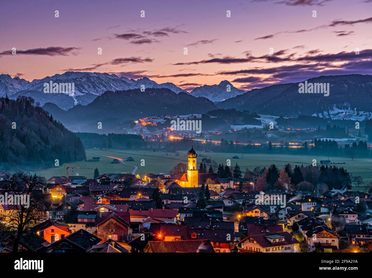 Vieilles villes de sonthofen Banque de photographies et d’images à haute résolution - Alamy