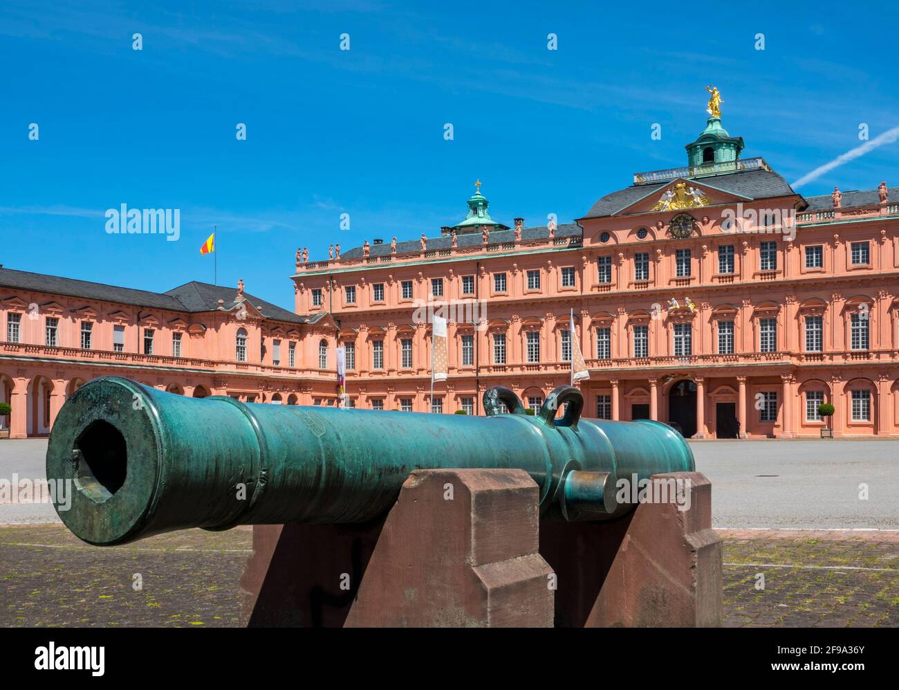 Allemagne, Bade-Wurtemberg, Rastatt, palais résidentiel, bâtiment ...