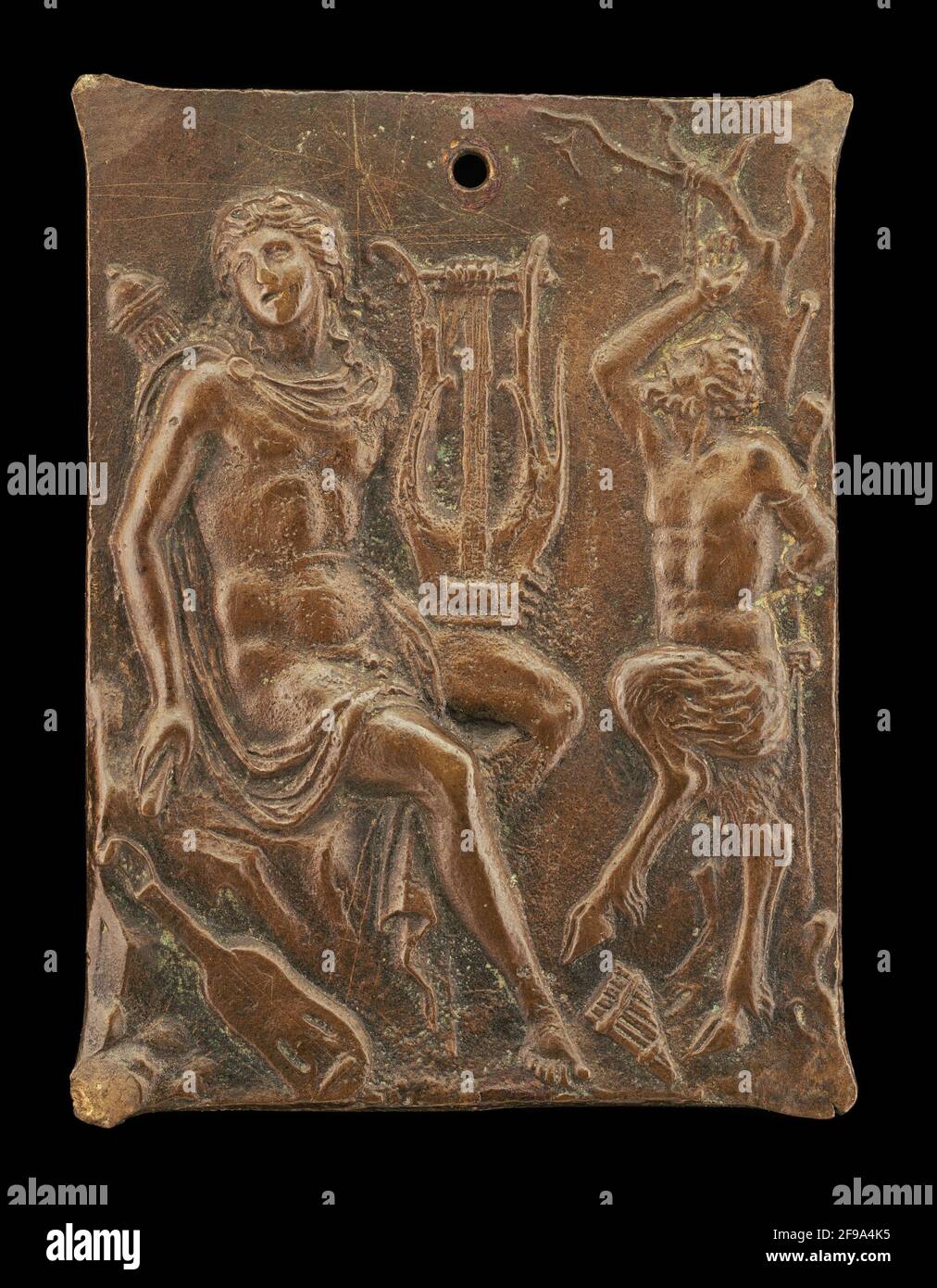 Apollo and the satyr marsyas Banque de photographies et d’images à ...