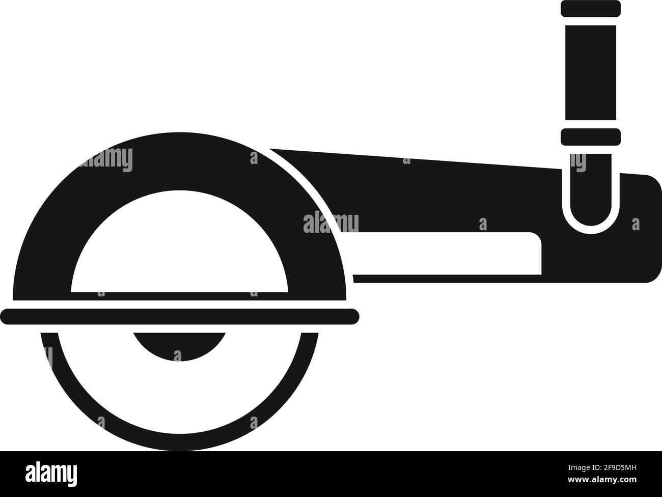 Icône de meuleuse d'angle. Illustration simple de l'icône de vecteur de ...