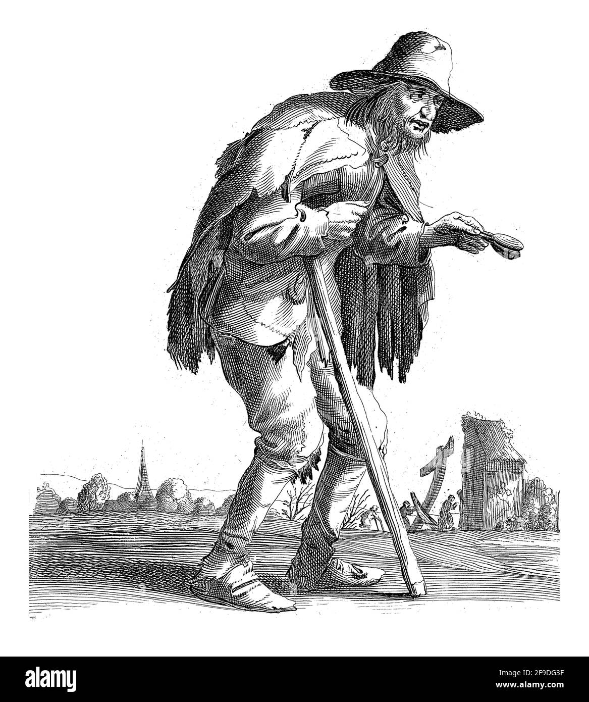 Mendiants main Banque d'images détourées - Alamy