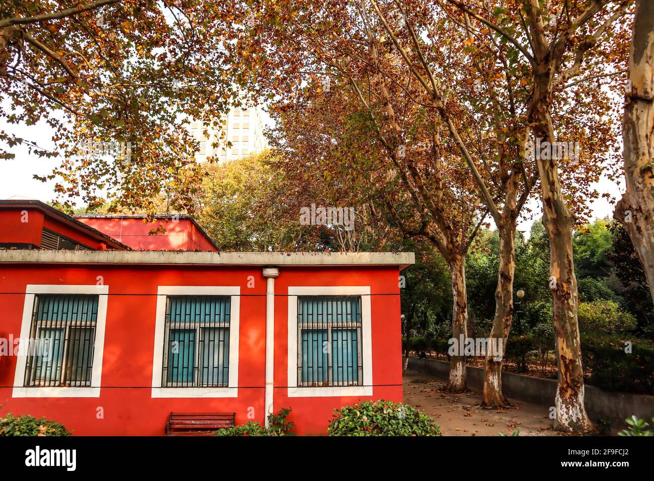 Ces belles maisons sont les logements de la Chine rurale Photo Stock ...