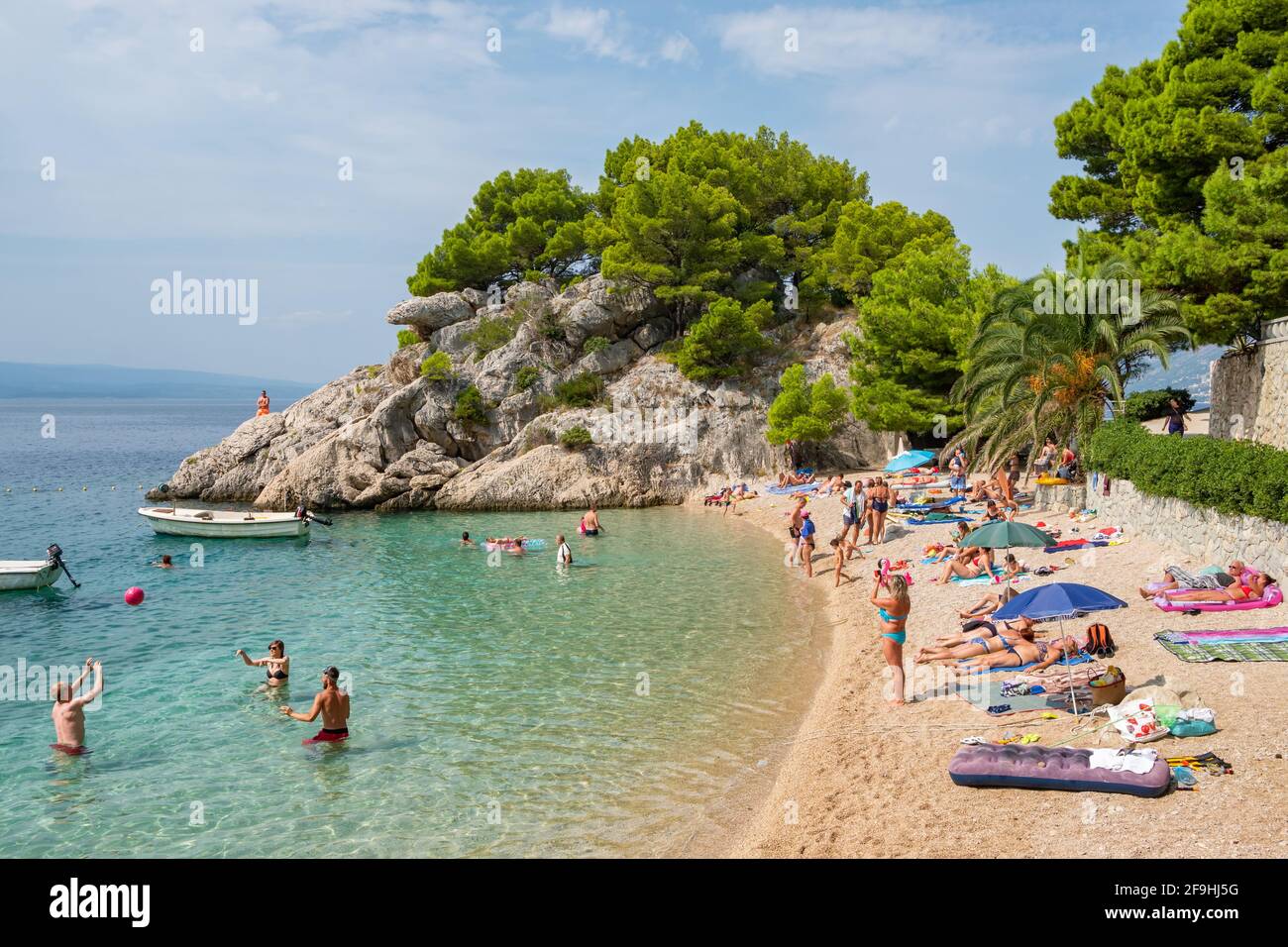 Makarska beach Banque de photographies et d’images à haute résolution ...