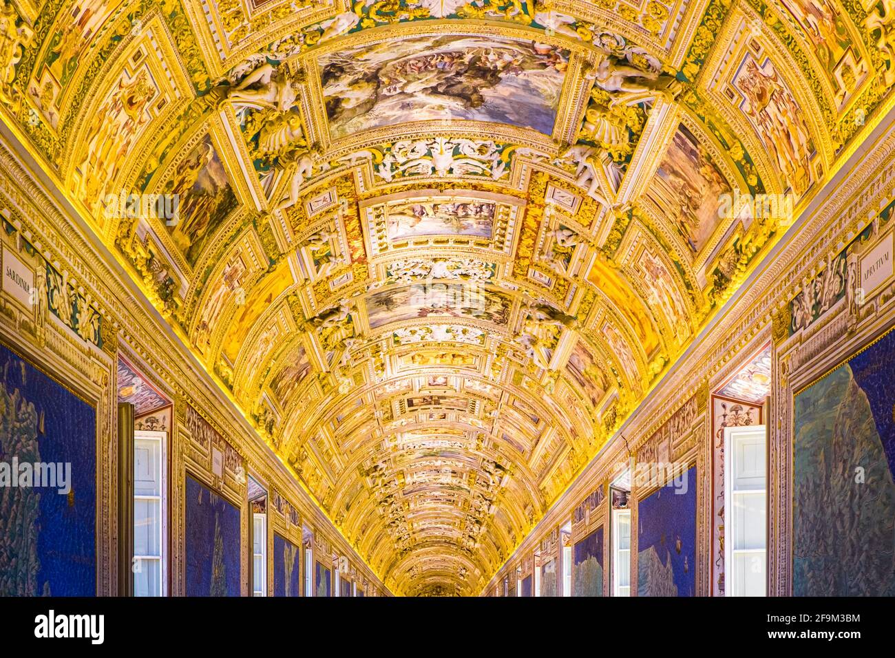 Hall maps vatican museum rome Banque de photographies et d’images à ...