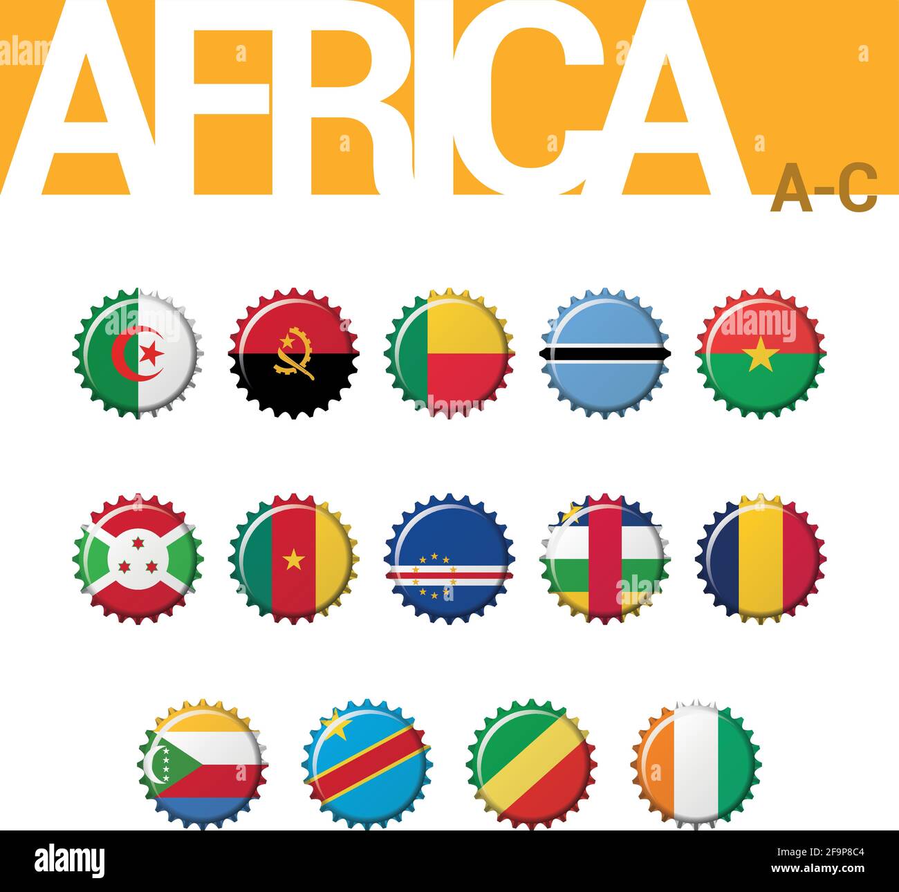 Drapeau angola cameroun Banque d'images vectorielles - Alamy