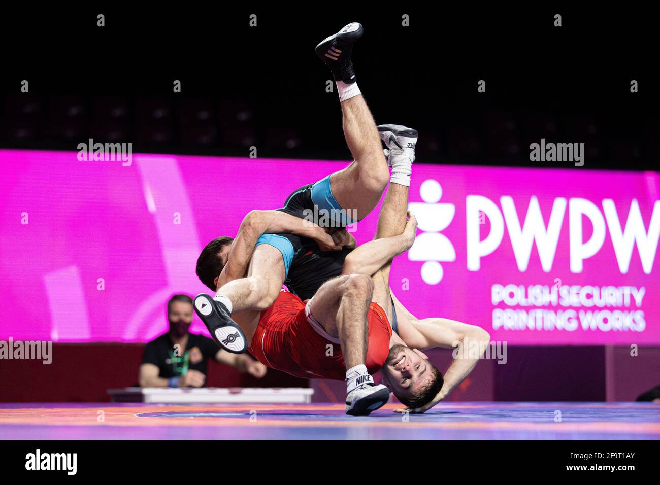 Lutteurs de style libre Banque de photographies et d’images à haute ...