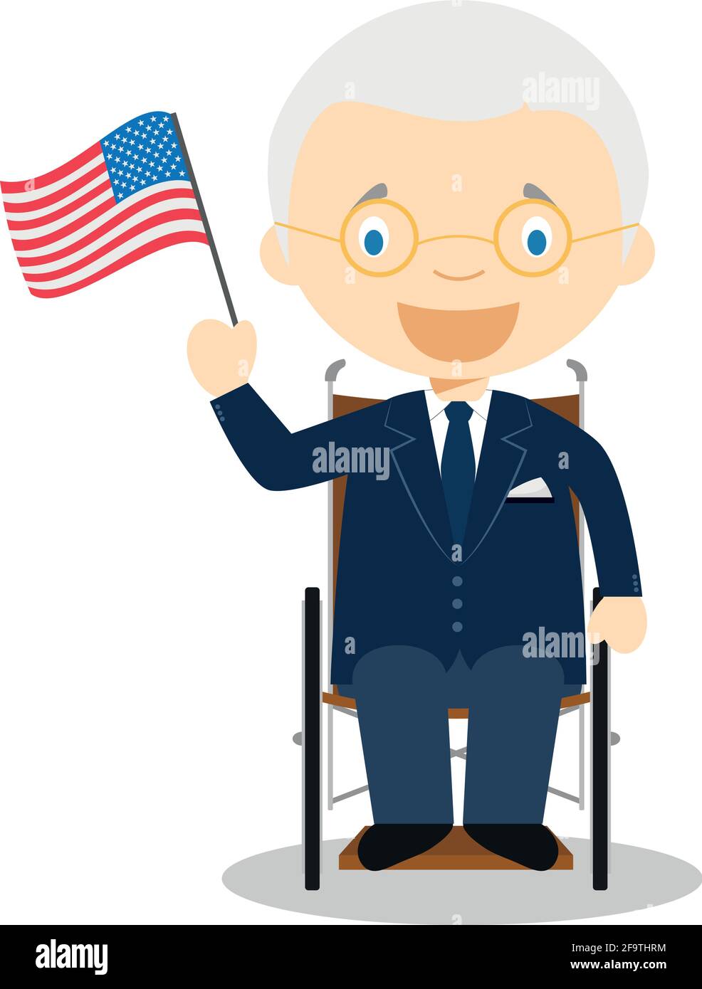 Franklin delano Banque d'images vectorielles - Alamy