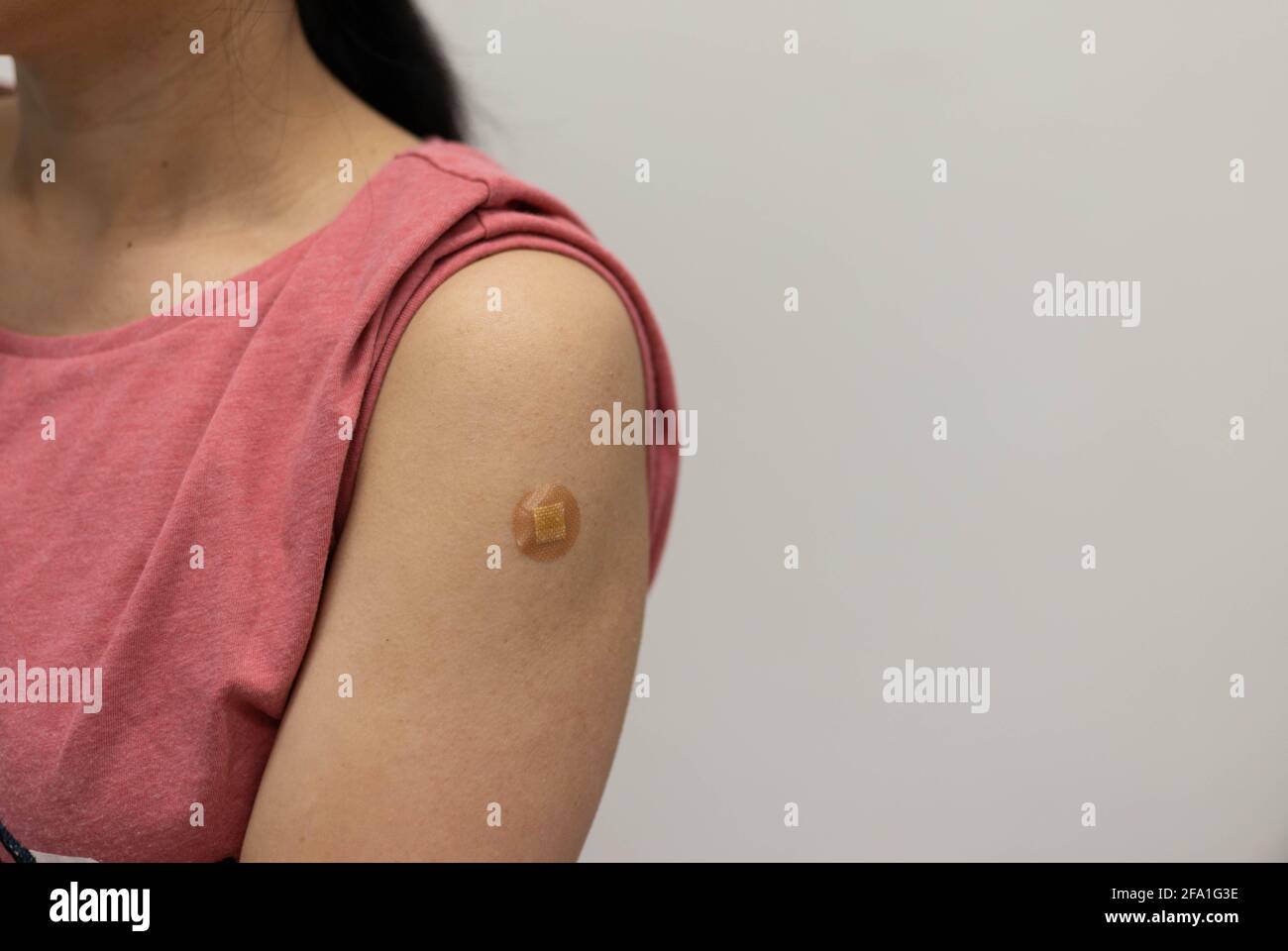 Tache rouge peau bras Banque de photographies et d’images à haute ...
