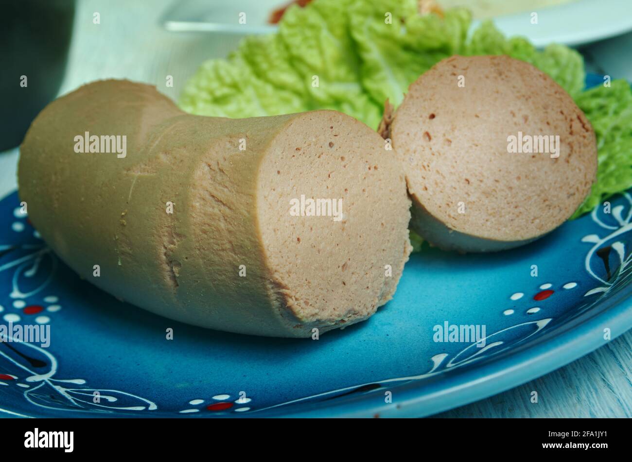 Saucisse au foie Banque de photographies et d’images à haute résolution - Alamy