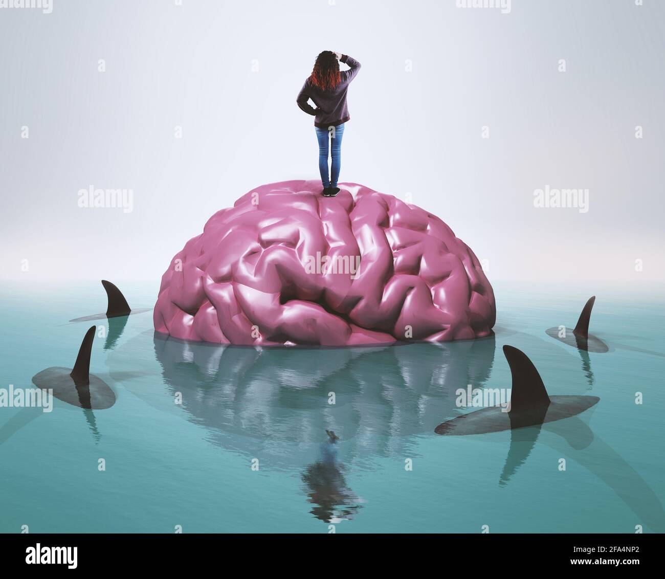 L'eau sur le cerveau Banque d'image et photos - Alamy
